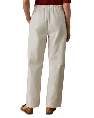 Faherty Brand Cotton Twill Drawstring Pants - Egret
