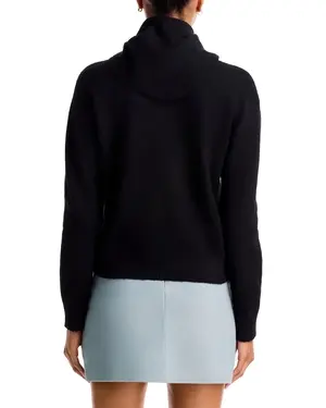 Aqua Scarf Cardigan Exclusive - Black