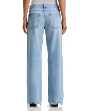 FRAME The Gray Low Rise Bootcut Flare Jeans