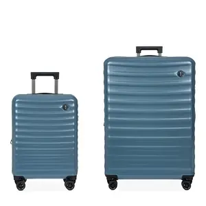 Bric'S By Nausicaa 2 Pc Spinner Suitcase Set - Grey Blue