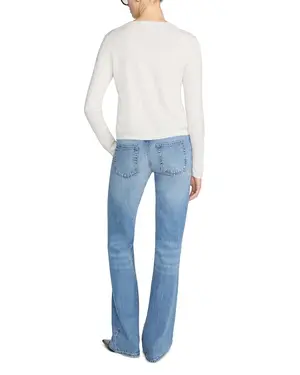 FRAME The Off Duty Low Rise Bootcut Jeans