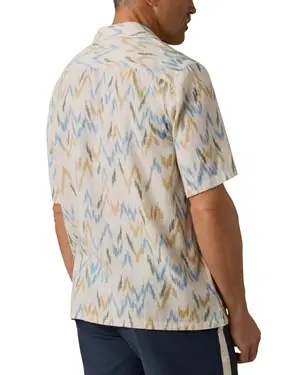 Faherty Brand Patterned Cotton Resort Shirt