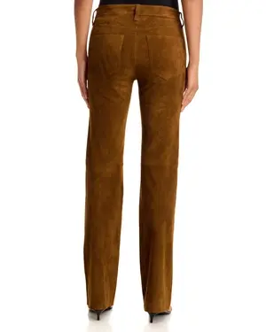 FRAME Suede Rodeo Bootcut Jeans
