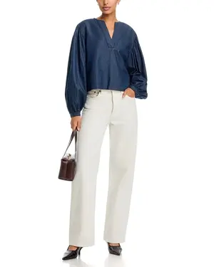 FRAME The Off Duty Long Sleeve Top