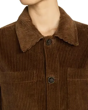 FRAME The Small Corduroy Cropped Jacket