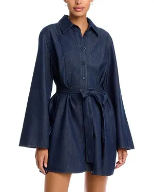 FRAME Tuxedo Dress - Rinse