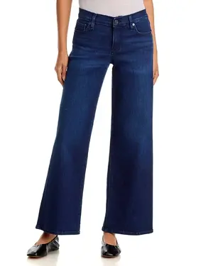 FRAME Le Slim Low Rise Palazzo Jeans - Ultraviolet