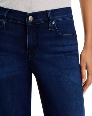 FRAME Le Slim Low Rise Palazzo Jeans - Ultraviolet