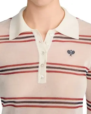 FRAME The Tennis Long Sleeve Polo