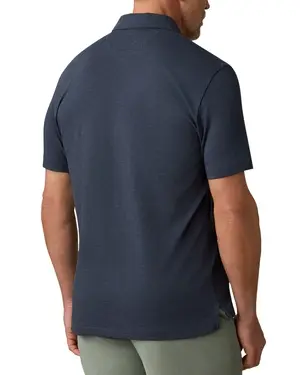 Faherty Brand Sunwashed Cotton Polo T-shirt