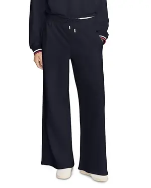 FRAME The Tennis Wide Leg Sweatpants