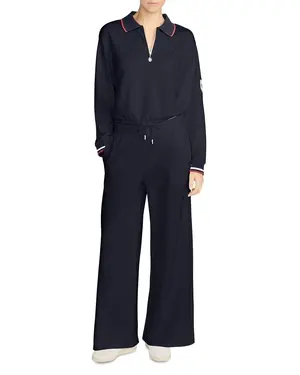 FRAME The Tennis Wide Leg Sweatpants