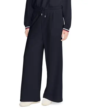 FRAME The Tennis Wide Leg Sweatpants