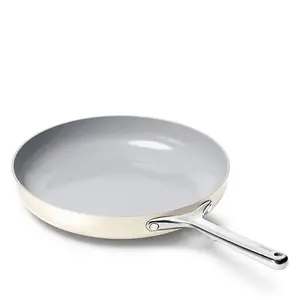 CARAWAY 12 Nonstick Ceramic Fry Pan - Cream