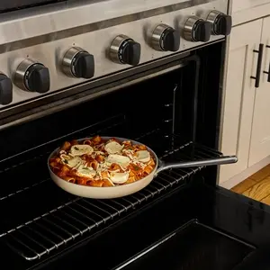 CARAWAY 12 Nonstick Ceramic Fry Pan - Black/gold