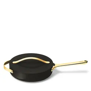 CARAWAY 3 Qt Nonstick Saute Pan - Black/gold