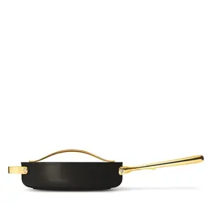 CARAWAY 3 Qt Nonstick Saute Pan - Black/gold