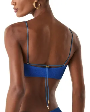 VIX PAULA HERMANNY Pixie Asymmetrical Bandeau Bikini Top