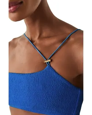 VIX PAULA HERMANNY Pixie Asymmetrical Bandeau Bikini Top