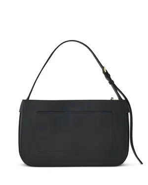 FERRAGAMO Cara Leather Shoulder Bag - Black