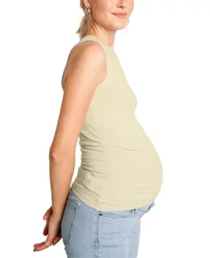 NOM MATERNITY The Ribbed Maternity Tank