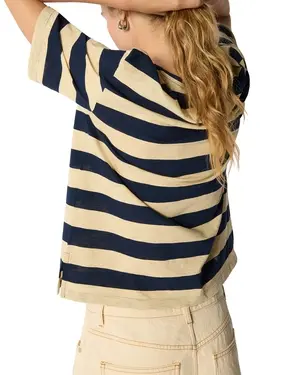 Whistles Striped Cotton T-shirt