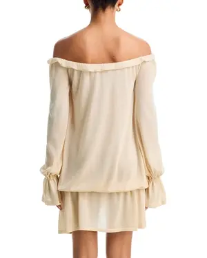 AYA MUSE Cryo Mini Dress - Buttercream