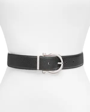 FERRAGAMO Gancini Reversible Leather Belt