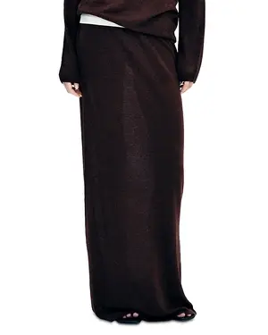 AYA MUSE Eirae Maxi Skirt - Pecan