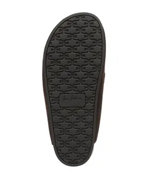 Sam Edelman Astrid Suede Mules - Espresso Bean