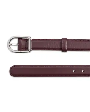 Altuzarra Classic Buckle Leather Belt