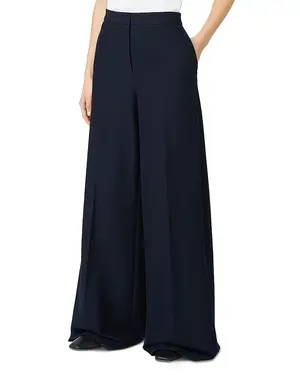 Max Mara Mxmpinza Wide Leg Pants - Ultramarine