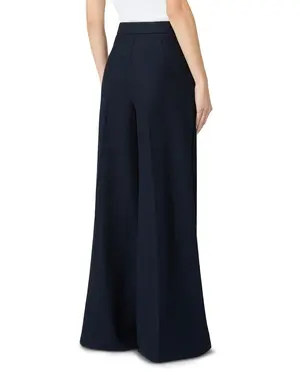 Max Mara Mxmpinza Wide Leg Pants - Ultramarine