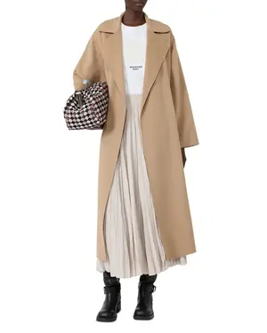 Max Mara Pleated Midi Skirt