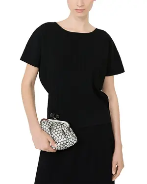Max Mara Wkdmoschea Short Sleeve Sweater - Black