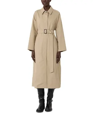 Max Mara Belted Trench Coat - Beige