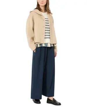Max Mara Wkdelmo Cropped Wool Trousers