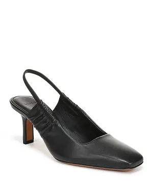 Vince Venice Slingback Pumps - Black