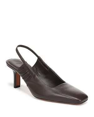 Vince Venice Slingback Pumps - Ganache