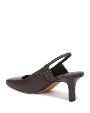 Vince Venice Slingback Pumps - Ganache