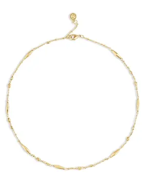 ANABEL ARAM Milos Beaded Necklace, 16-17 - Gold
