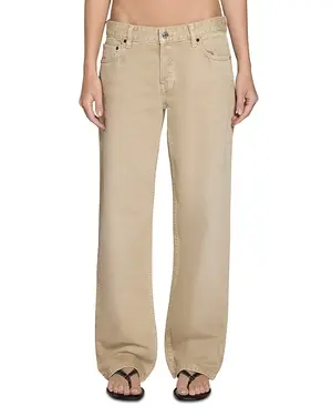 EB DENIM Low Rise Baggy Jeans - Sunset
