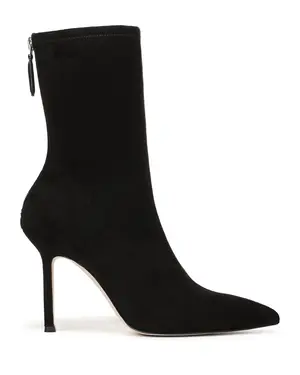 FAVORITE DAUGHTER Ryder Suede Ankle Boots With Stiletto Heel