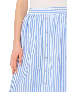 Vince Camuto Striped Maxi Skirt