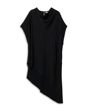 Simkhai Sadia Satin Mini Cape Dress