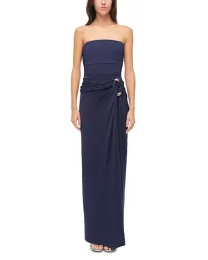 Simkhai Emma Sleeveless Bustier Gown