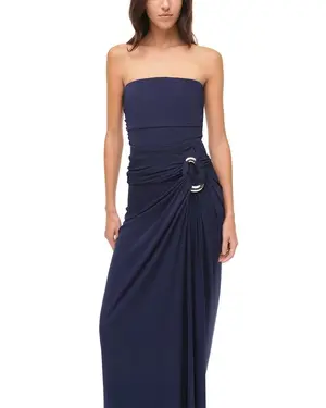 Simkhai Emma Sleeveless Bustier Gown