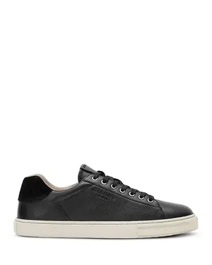 ALLSAINTS Tucker Leather & Suede Low Top Sneakers - Black