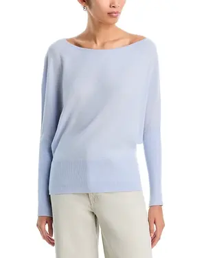 Simkhai Lavina Draped Wool Blend Sweater - Periwinkle