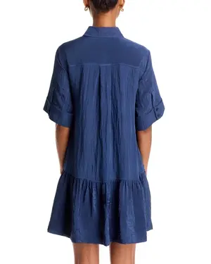 Simkhai Cris Mini Shirt Dress